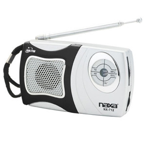 NAXA AM/FM Mini Pocket Radio with Built-in Speaker - Adorama