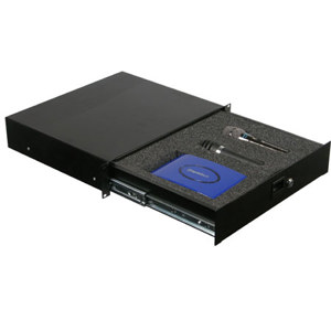 Odysseyy ADFRD02 2RU Locking Rack Drawer w/Diced Foam Interior ADFRD02