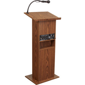 Oklahoma Sound Power Plus 111PLS Lectern with Wireless Handheld Mic ...