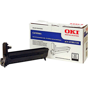 OKI Data 43381720 Black Image Drum for C6100/C6150 - Adorama
