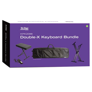 On-Stage KPK2088 Double-X Keyboard Accessories Bundle 14184 - Adorama