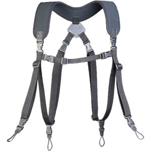 Op/Tech Uni-Loop Dual Harness, Regular 21-27", Black 6501062