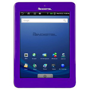 Pandigital RR7T40WPU1 7 inch Color Multimedia eReader, 4GB, SD/SDHC ...