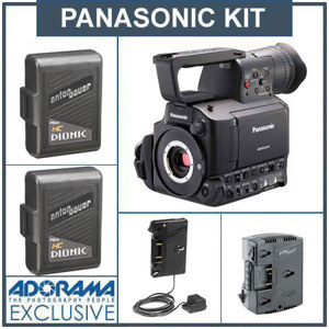 Panasonic AVCCAM AG-AF100 Micro 4/3's Professional HD Camcorder - Bundle C