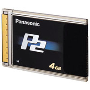 Panasonic AJ-P2COO4HG 4GB P2 High Performance Memory Card for the AG ...