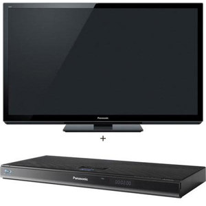 Panasonic 60 inch Class Viera GT30 Series 1080p 3D Plasma T, Bundle TC ...