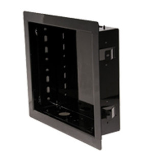 Peerless In-Wall Box for Up to 40" Flat Panel Screens, Gloss Black