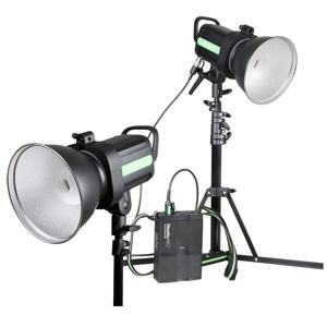 Phottix Indra500 TTL 4-channel Studio Light and Battery W/Extra Indra ...