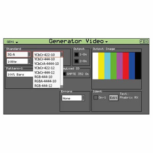 PHABRIX 3G-SDI and Advanced Formats Upgrade for Rx2000 System