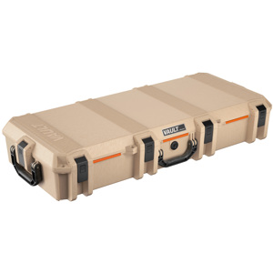 Used Pelican V700 Vault Takedown Rifle and Shotgun Case with Foam, Tan