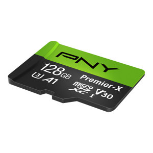 PNY Technologies Premier-X Class 128GB 10 UHS-I U3 microSDXC Flash ...