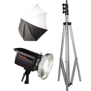 Photogenic PL1250 500ws Pwrlt Kit w/10' Air Cushin Stnd - Adorama