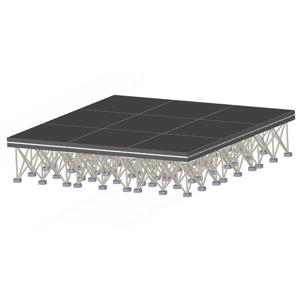 ProX StageX 12'x12'x24" Complete Stage System - Adorama