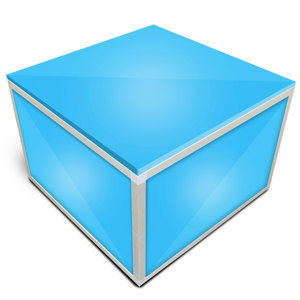 ProX Lumo Stage Acrylic Platform Riser, 24x24x24" High Section XSA-2X2-24