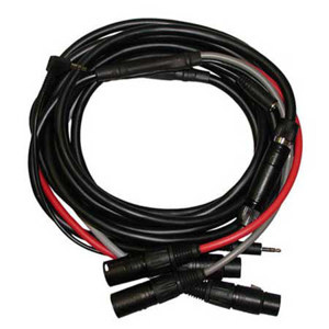 PSC 15' XLR Betacam Breakaway Cable for FP33 and FP32 Field Mixers
