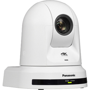 Panasonic AW-UE40 4K30p HDMI Professional 24x PTZ Camera, White AW-UE40WPJ