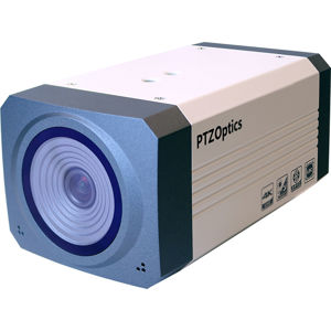 PTZOptics 8.51MP Full HD 3G-SDI Indoor ePTZ ZCam Box Camera, White