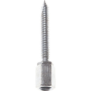 Platinum Tools Threaded Rod, 3/8"-16 Male Coupler & 2" Long Sharp Point ...