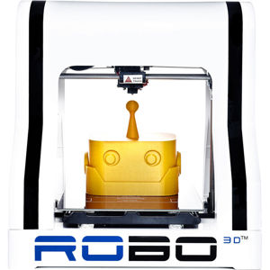 Robo 3D R1 +Plus 3D Printer, 100mm/s Print Speed, 100 Microns Resolution