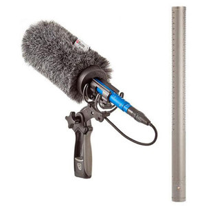 Rode NTG-3 RF-Bias Shotgun Microphone with 18cm Rycote Softie Wind Kit