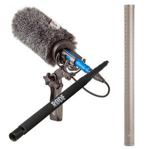 Rode NTG-3 RF-Bias Shotgun Microphone with 18cm Rycote Softie Wind/Boom ...