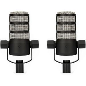 PodMic Broadcast-Grade Dynamic Microphone for Podcast Application, 2-Pack