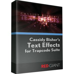Red Giant Text Effects for Trapcode Suite (Download) - Adorama