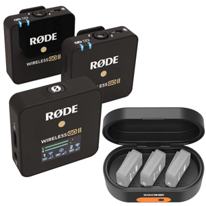 Rode Wireless GO II Compact Mic System with 2x Tx, 1x Rx & ZG-R30 ...
