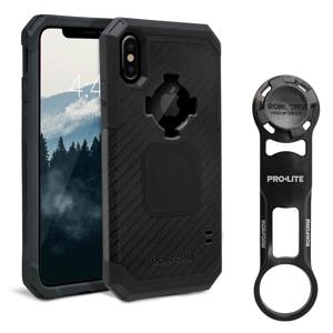 Rokform PRO-LITE Aluminum Bike Mount with Black Rugged Case for iPhone ...