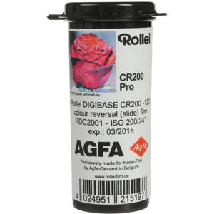 Rollei Digibase CR 200 PRO Color Transparency Film (120 Roll Film)