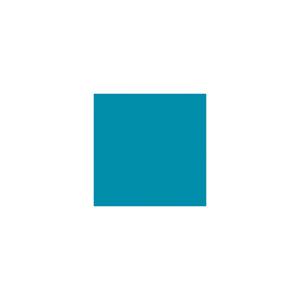 Rosco Roscolux 73 Peacock Blue Color Effects Filter, 20x24" Sheet, Open Box