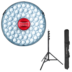 Rotolight NEO 3 On-Camera RGBWW LED Light Starter Kit, Bundle w/9.5 ...
