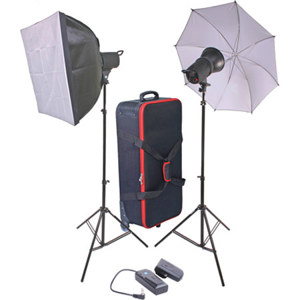 RPS Studio 700 Watt/Second LED Digital 2 Monolite Kit RS-SR/350SLK