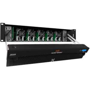 Ross Video OGX-FR-CNS openGear Frame with Cooling, Advanced Networking ...