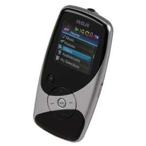 RCA M4004 Opal 4GB Digital Media MP3/MP4/JPEG Player with Digital Voice ...