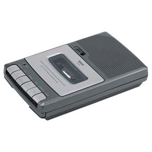 RCA RP3503 Cassette Voice Recorder, Mic/Tape Counter - Adorama