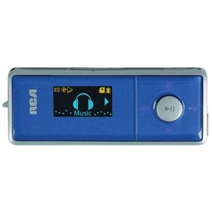 RCA Pearl TH1602 2 GB Mp3 Digital Audio Player with MicroSD Card Slot ...