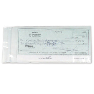 Safariland 4x9" Check Sleeves, 100 Pack - Adorama