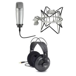 Samson C01UCW USB Condenser Microphone W/SASP01 Shock Mount/SR950 ...