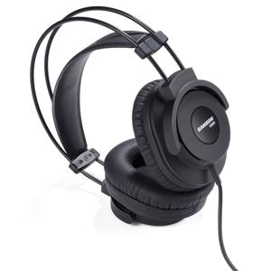 Samson SR880 Closed-Back Studio Headphone, Leather Earpads, Black SASR880