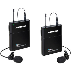 Samson Concert XD2 Presentation 2-Ch Digital Wireless Lavalier Mic ...