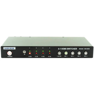 Shinybow 4x1 HDMI Digital Audio Routing Switcher with RS-232 & Remote ...