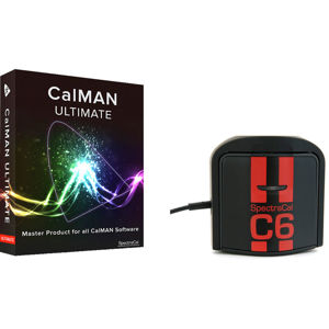 SpectraCal CalMAN Ultimate Calibration Software with C6 HDR2000 Colorimeter