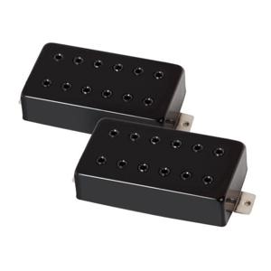 Schecter Z-Plus Tremolo Bridge and Neck Pickup Set, 12-Pole Pieces, Black