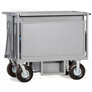 Studio Carts Pneumatically Activated Fold Out Graphite Table for Crate ...