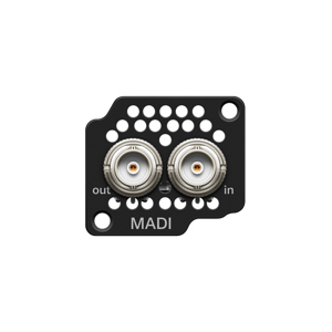 Sennheiser Spectera MADI Card with BNC Connector, Black 509293