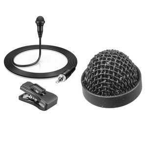 Sennheiser ME 2-II Omnidirectional Lavalier Microphone Black W ...