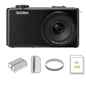 Sigma DP-1 Merrill Digital Camera with 46 Megapixel, FOVEON X3 Direct Image Sensor, Fixed 19mm f ...