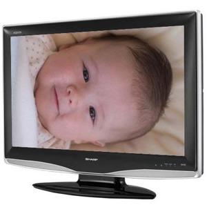 Sharp LC-32D43U AQUOS 32" Widescreen LCD TV with 16:9 Aspect Ratio, 1366 x 768 Resolution, NTSC ...