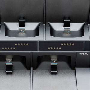 Shure SBC450 4-Bay Networked Charging Station with PS45 Power Supply ...